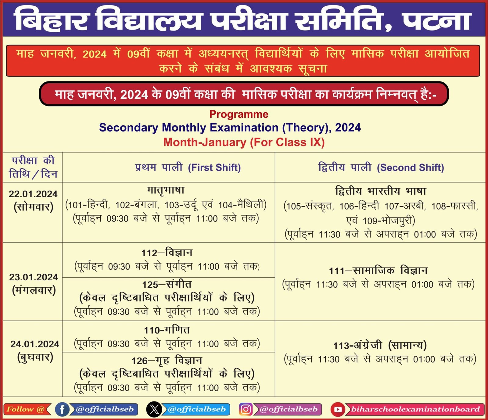 Class 9th English 24 January Monthly Exam Answer Key 2024 Class 9th English 24 January Monthly Exam Answer Key 2024